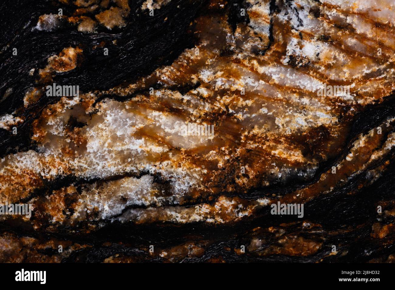 Exquisite Black Magma granite texture in dark tone Stock Photo - Alamy