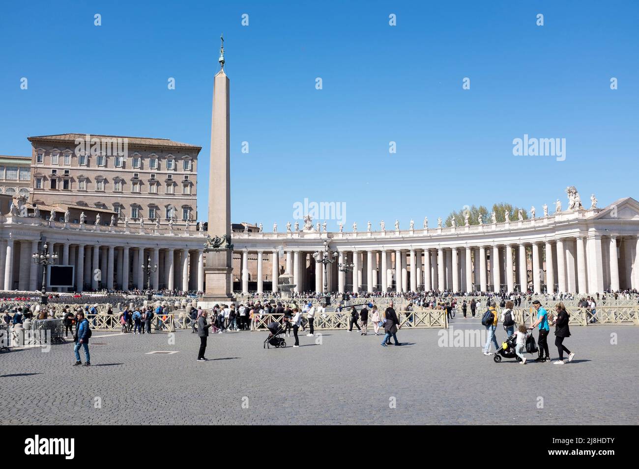 St Peters Square The Vatican Rome Italy Stock Photo - Alamy