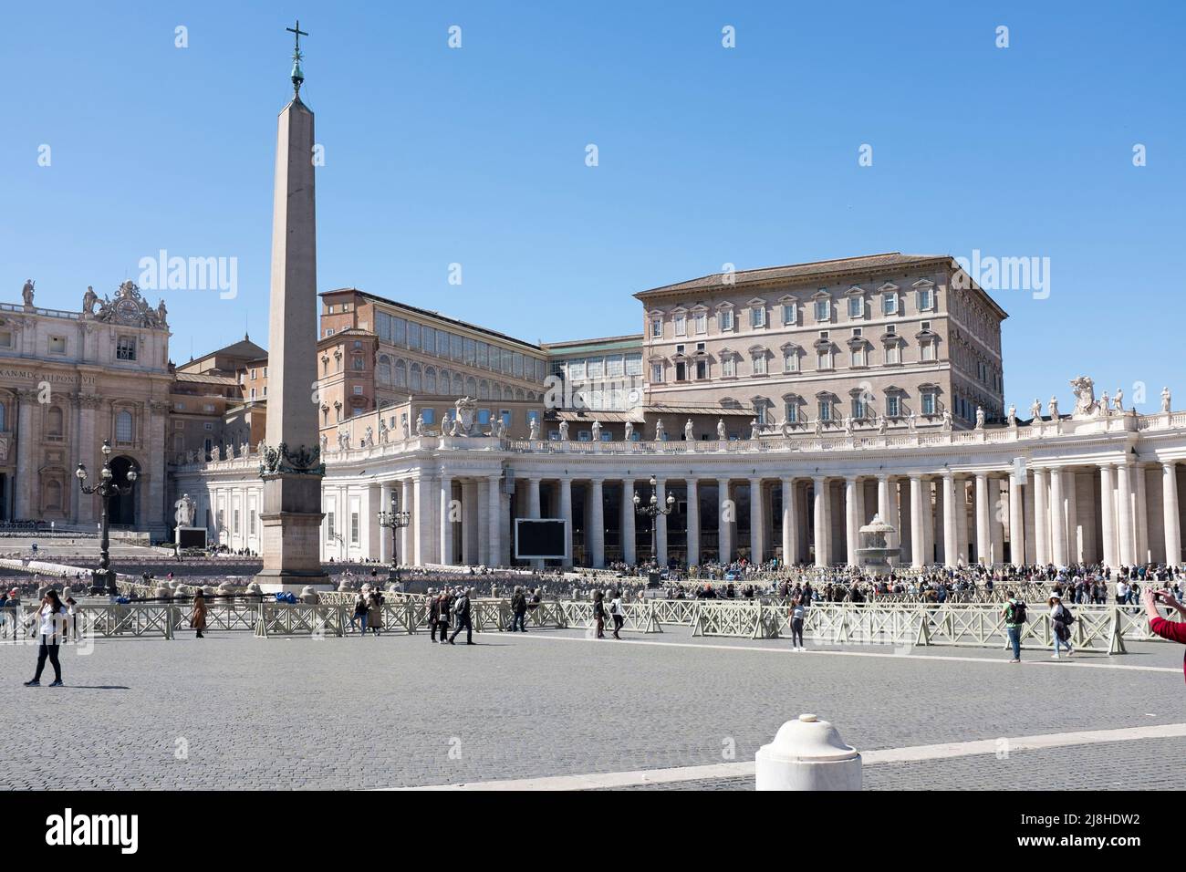 St Peters Square The Vatican Rome Italy Stock Photo - Alamy