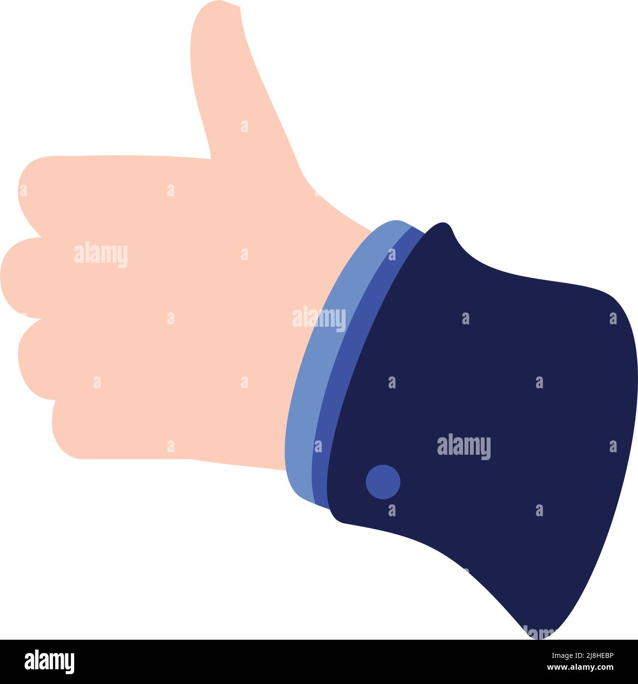 businessman hand like Stock Vector Image & Art - Alamy