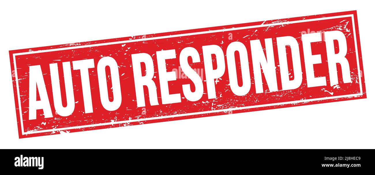 Auto responder word hi-res stock photography and images - Alamy