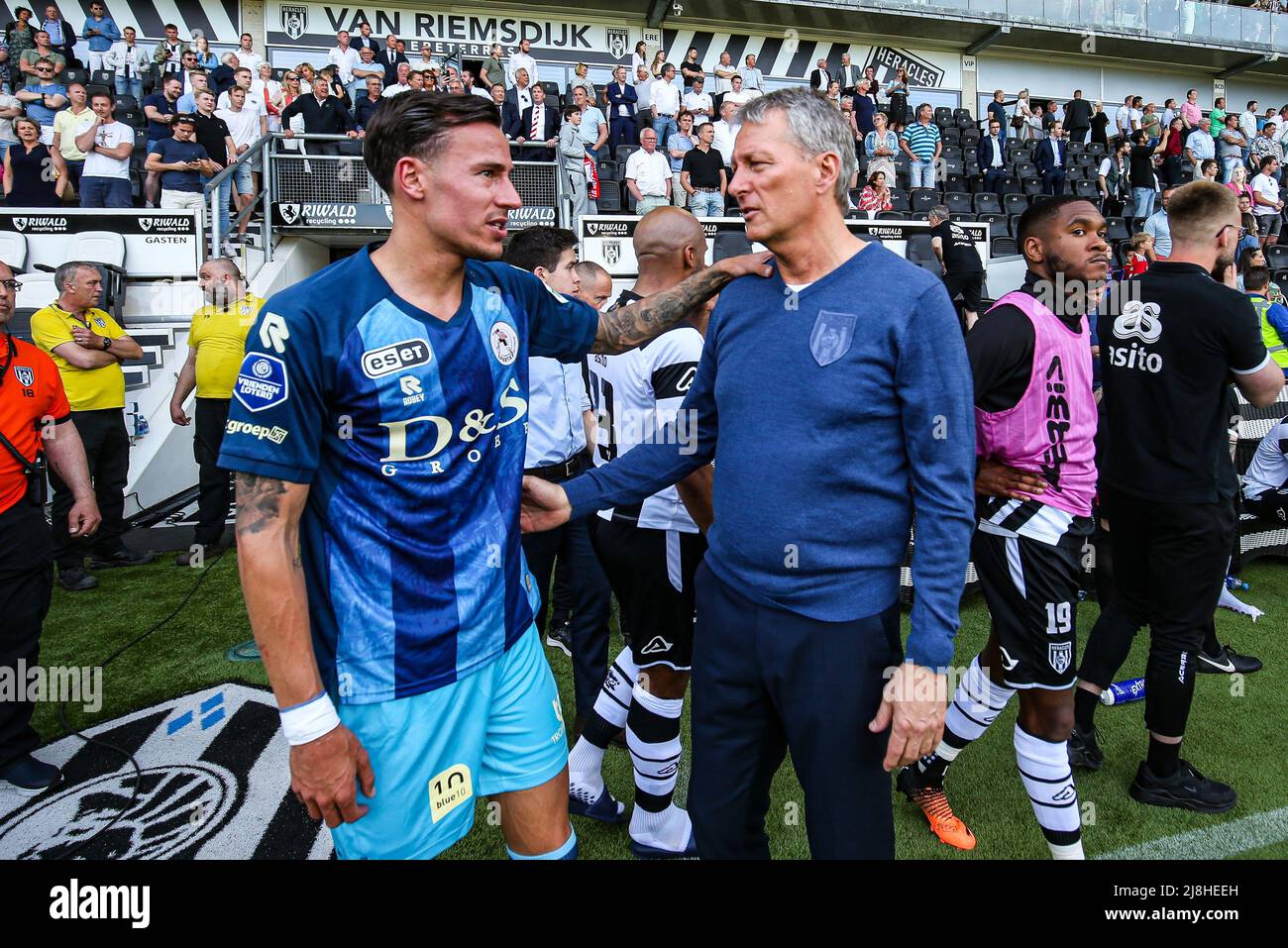 ALMELO, 15-05-2022, Erve Asito. season 2021 / 2022, Dutch Eredivisie ...