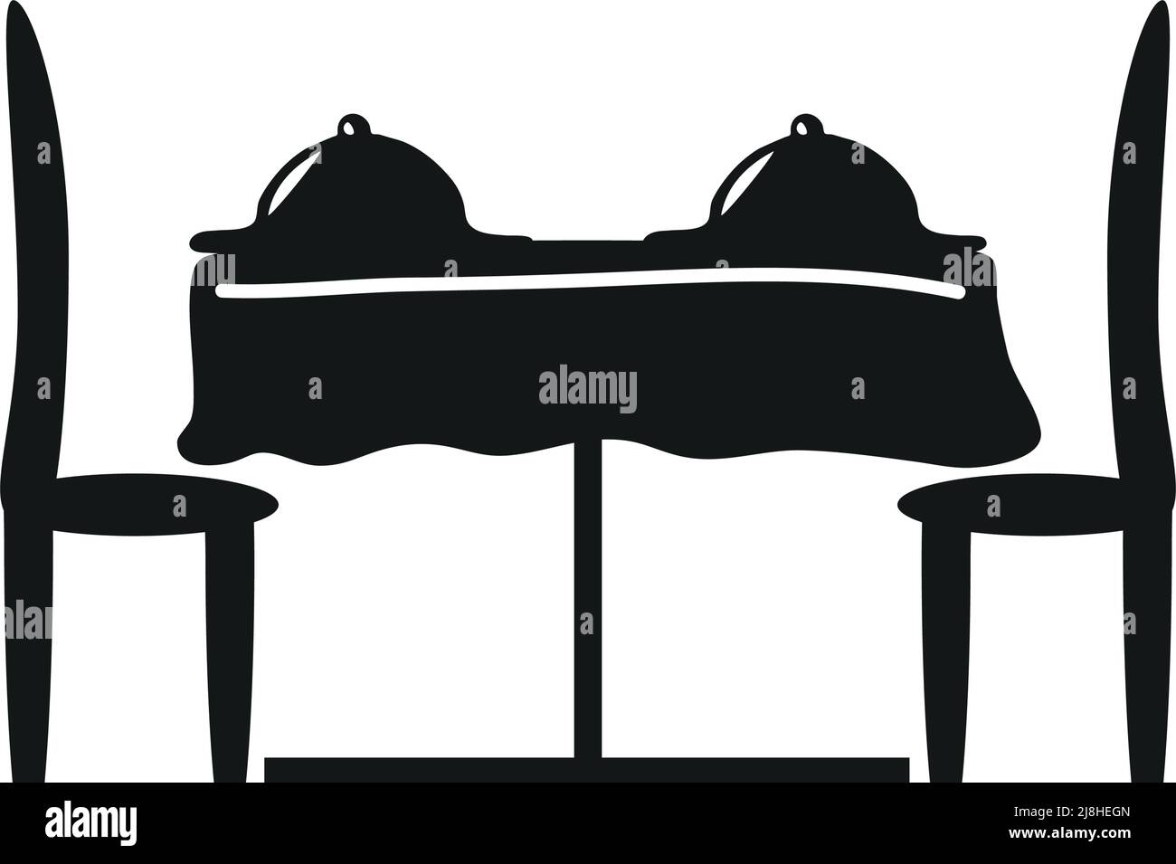 Catering chairs Stock Vector Images - Alamy