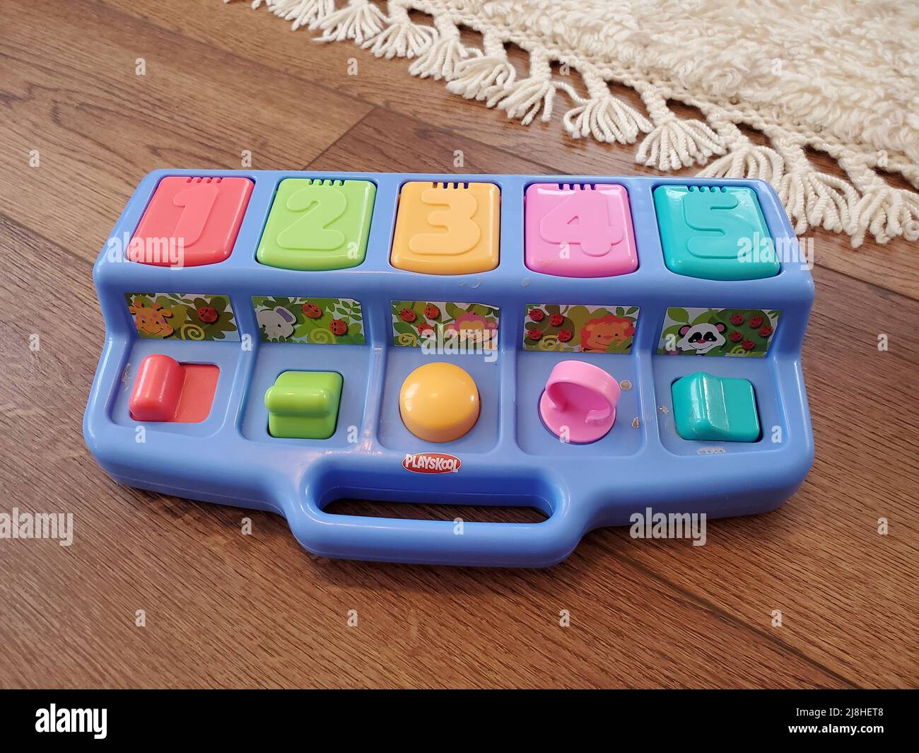 Playskool Poppin Pals child's toy, Lafayette, California, February 17 ...
