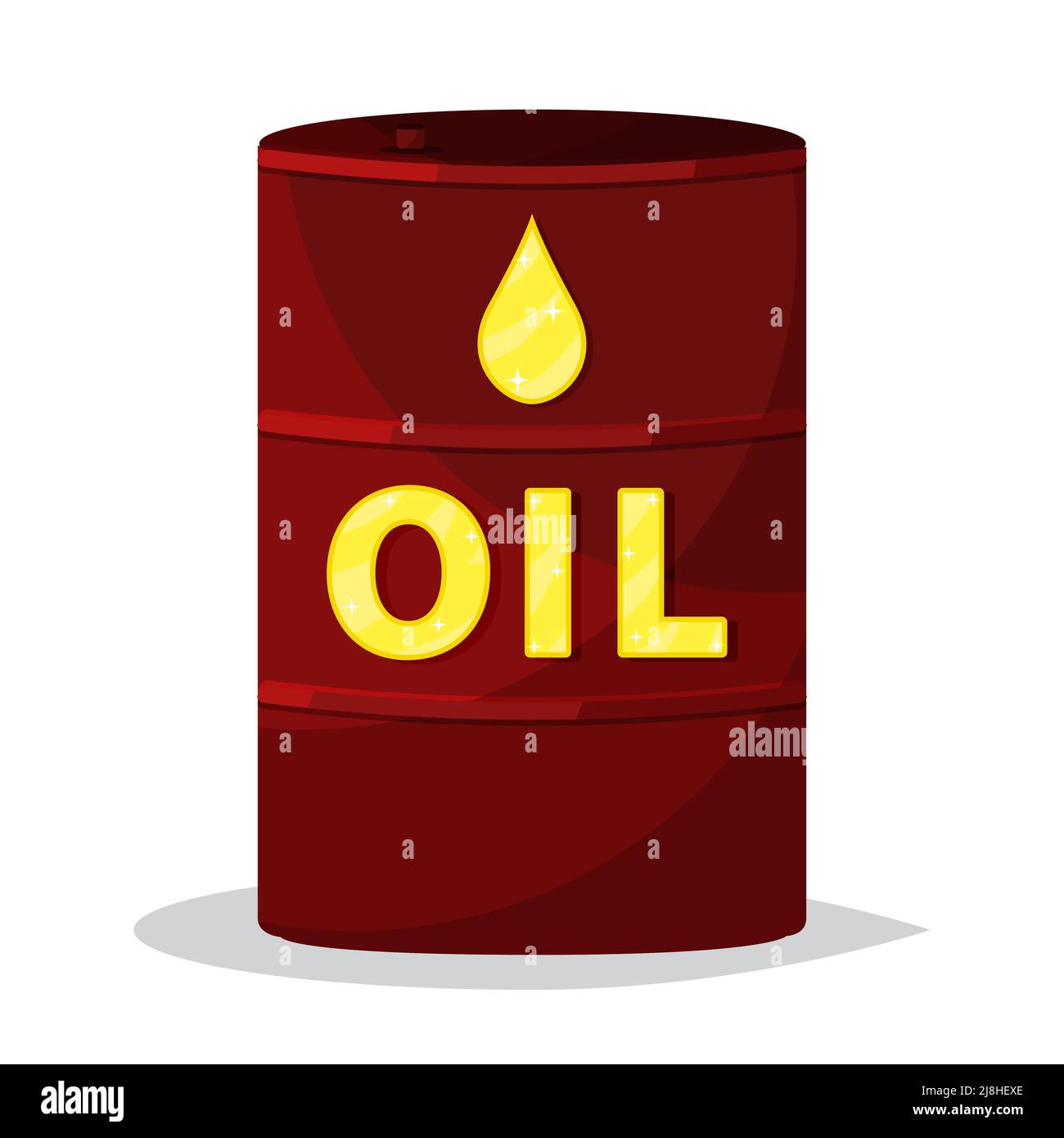 Oil Barrel Cartoon