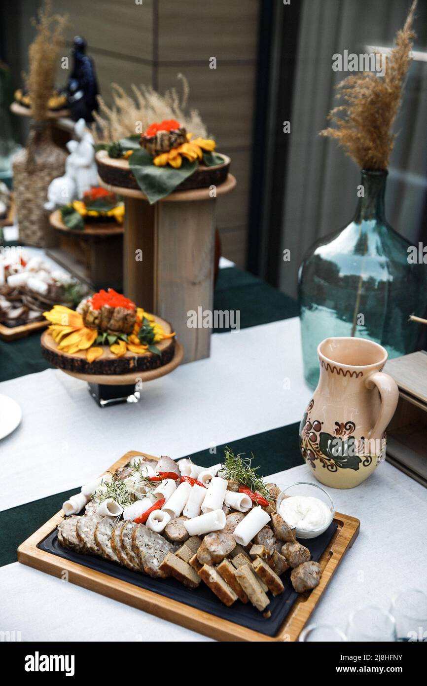 Wedding starters hi-res stock photography and images - Alamy