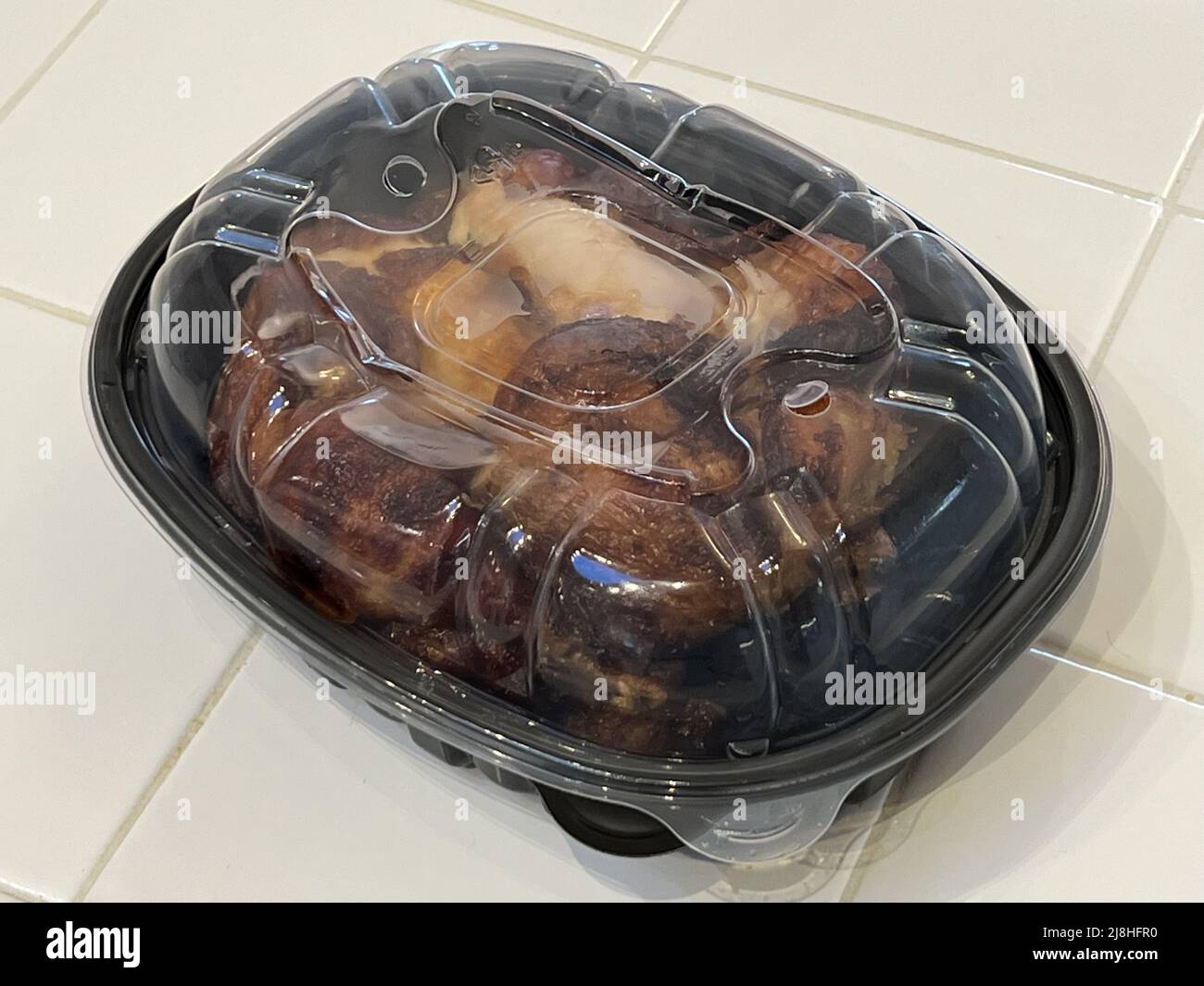 Rotisserie chicken in plastic container from Boston Market, Lafayette ...