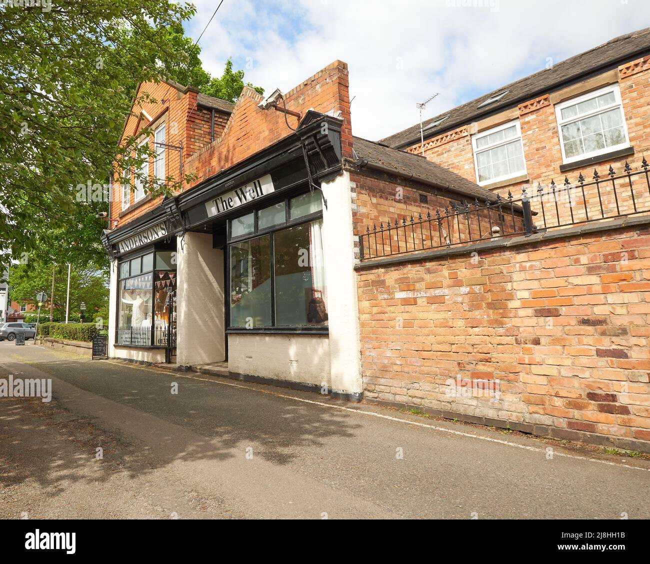 Small village deli shop in Breaston, Derbyshire, UK Stock Photo - Alamy