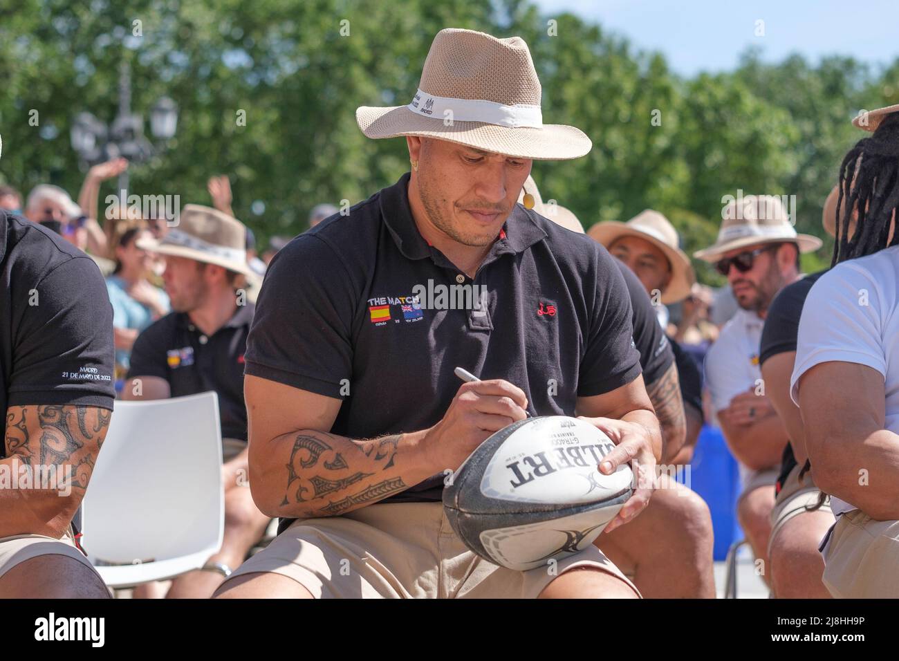 Madrid, Spain. 16th May, 2022. Rico Gear member of the Classics All ...