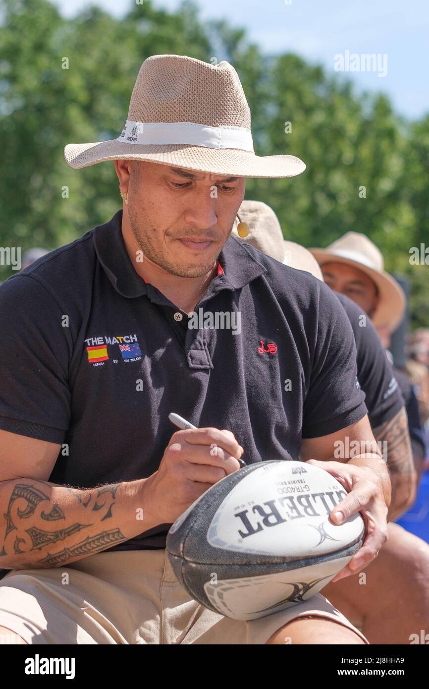 Madrid, Spain. 16th May, 2022. Rico Gear member of the Classics All ...