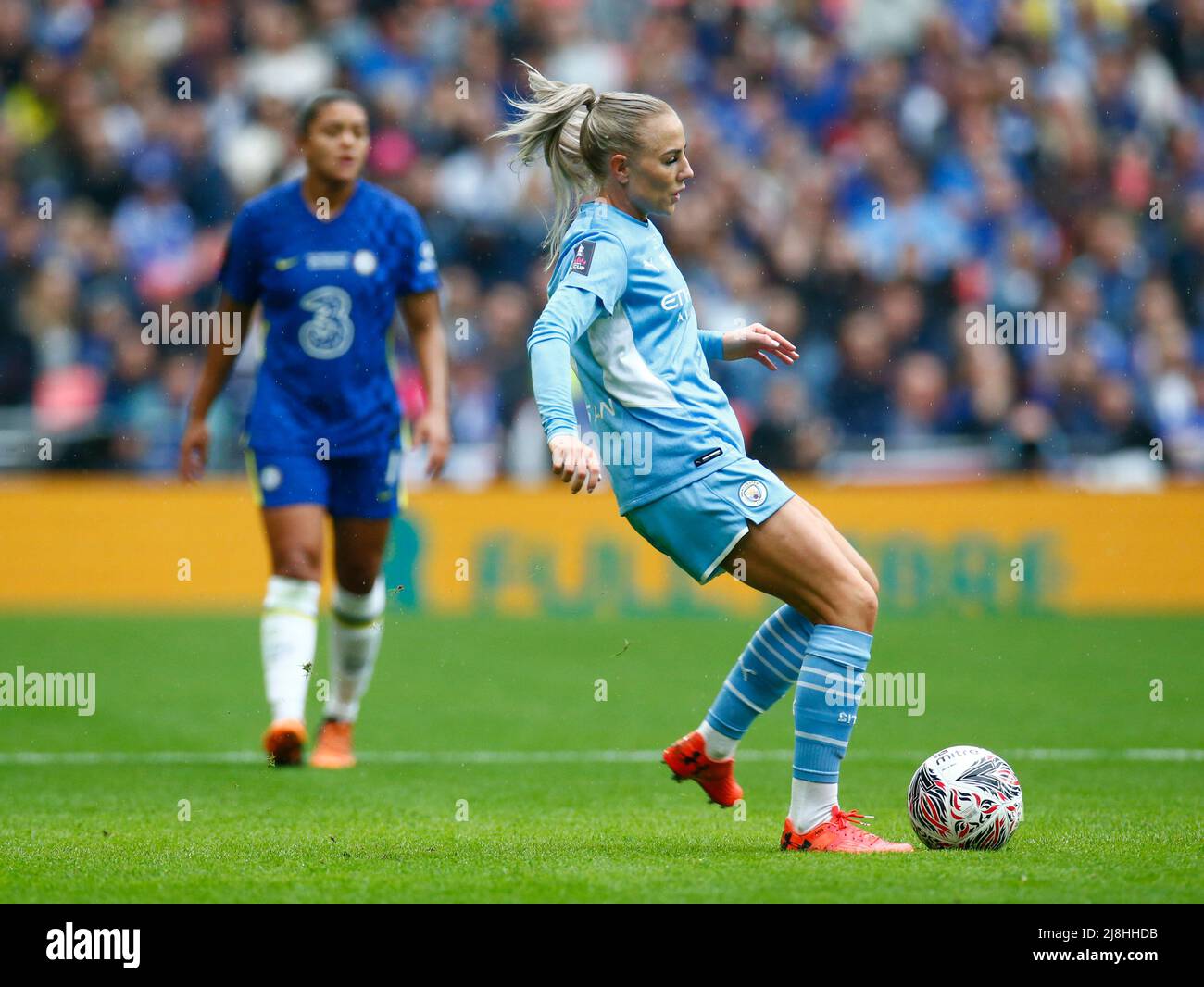 LONDON, ENGLAND - MAY 15:Alex Greenwood of Manchester City WFC during Women's FA Cup Final ...