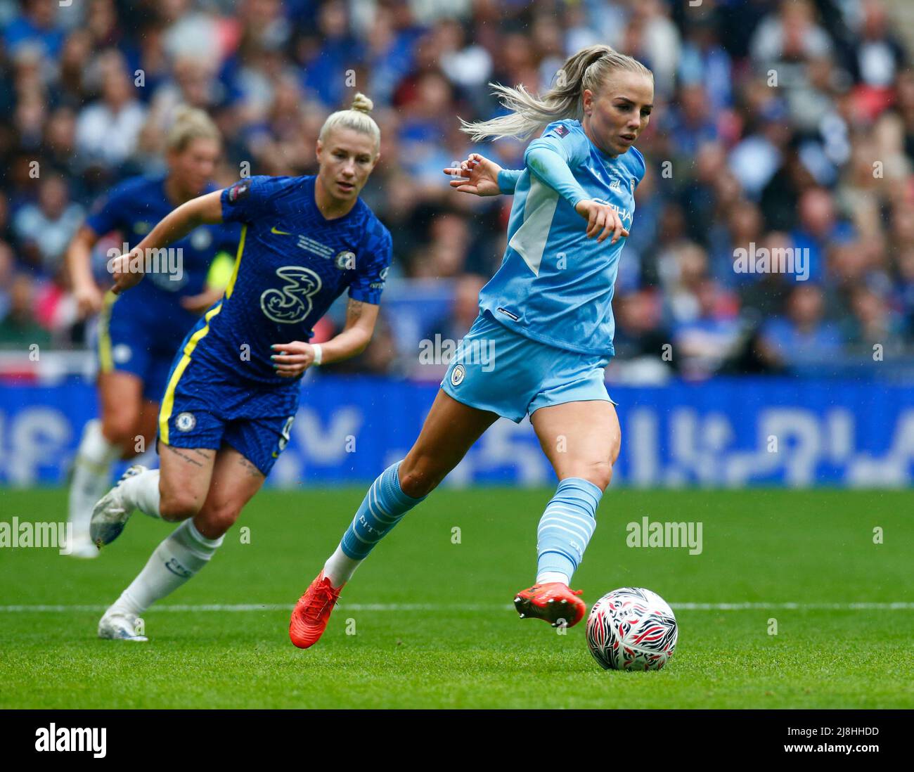LONDON, ENGLAND - MAY 15:Alex Greenwood of Manchester City WFC during ...