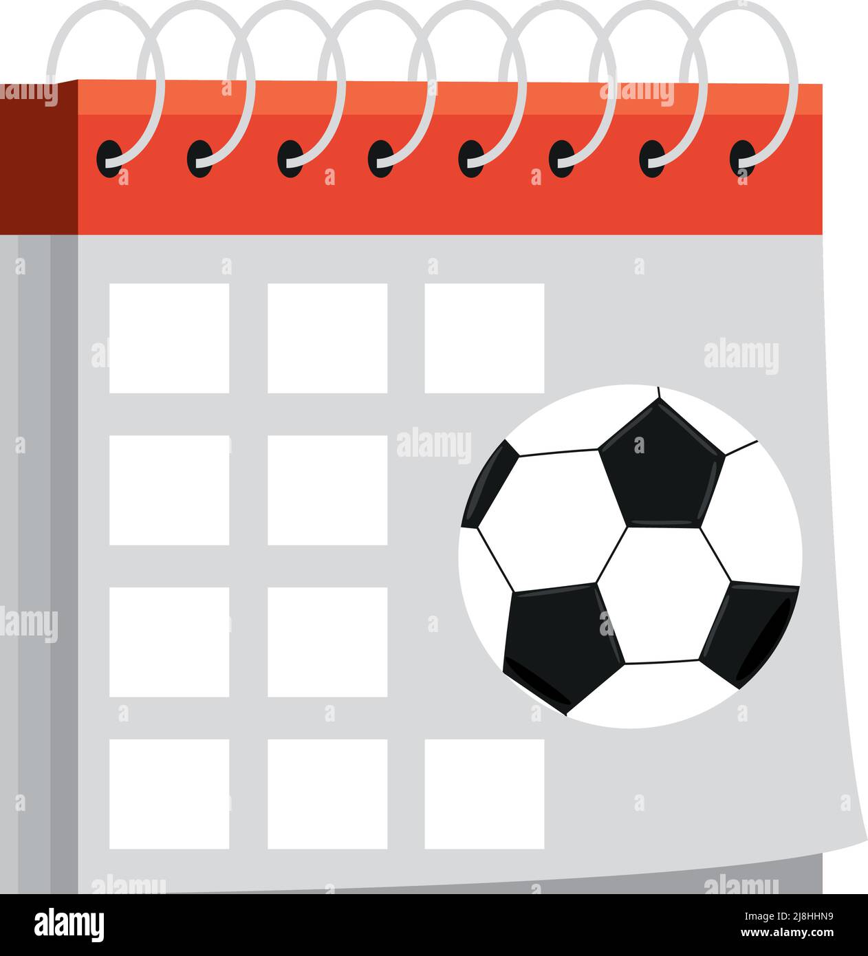 soccer calendar reminder Stock Vector Image & Art - Alamy