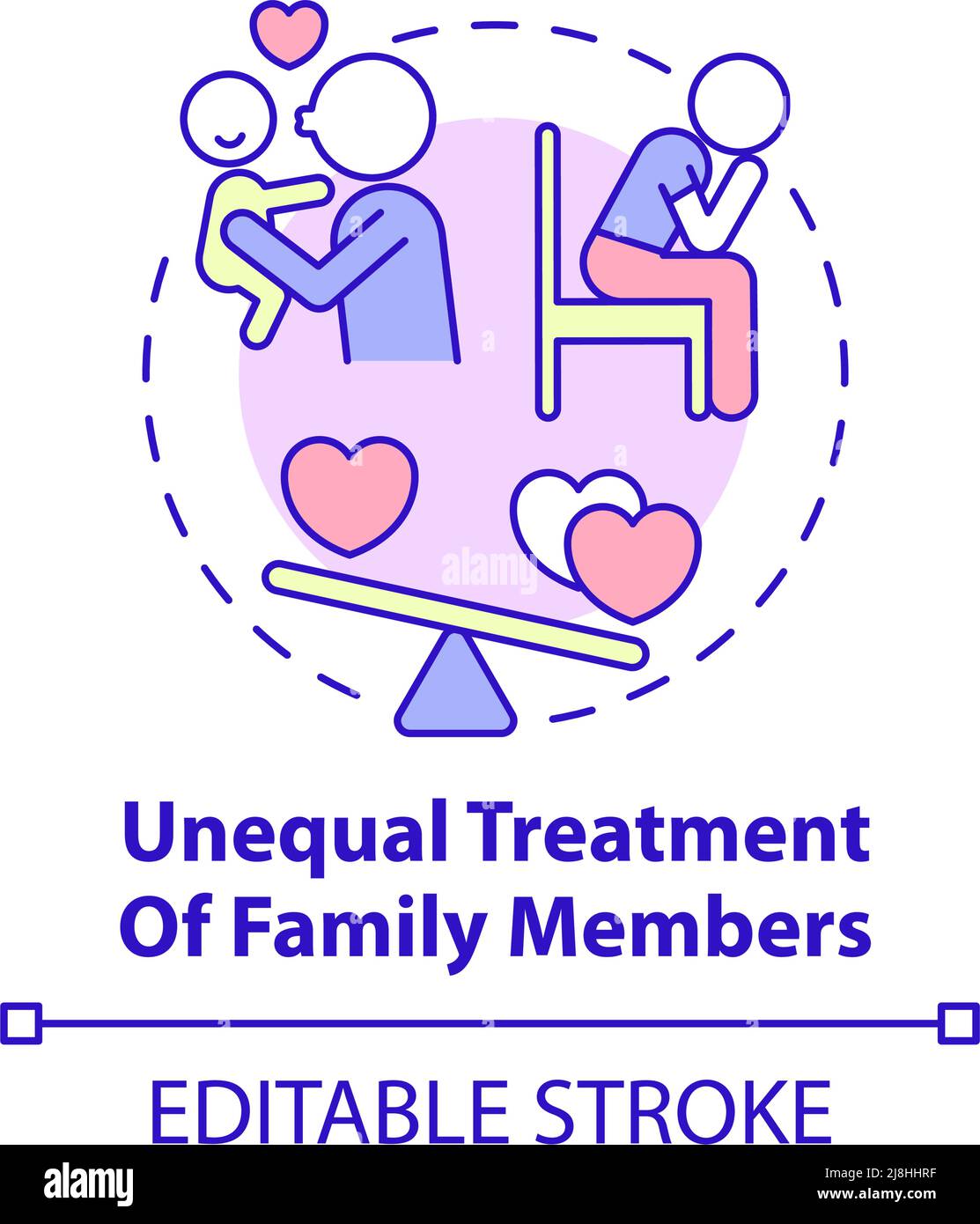 Unequal abstract Cut Out Stock Images & Pictures - Alamy