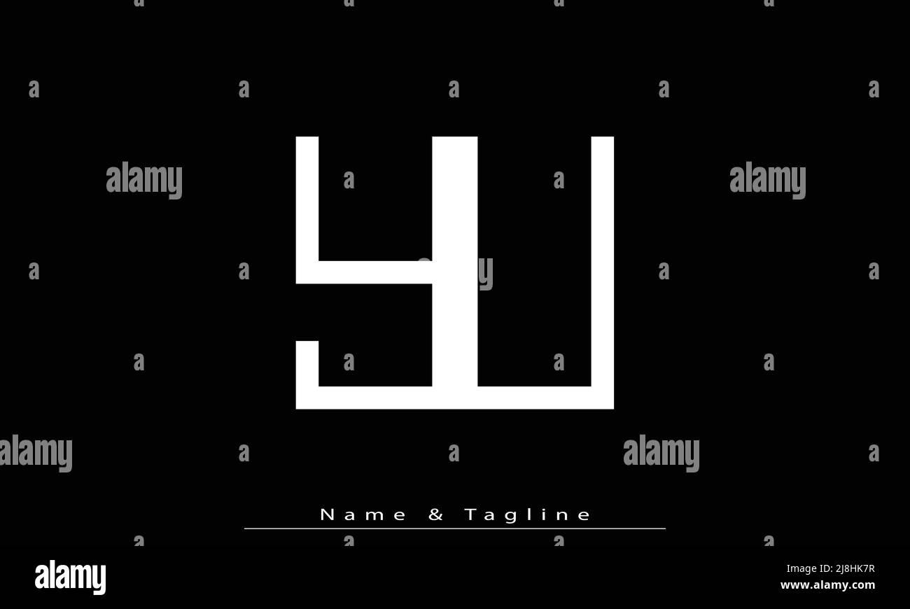 Alphabet letters Initials Monogram logo YU , UY Stock Vector Image ...