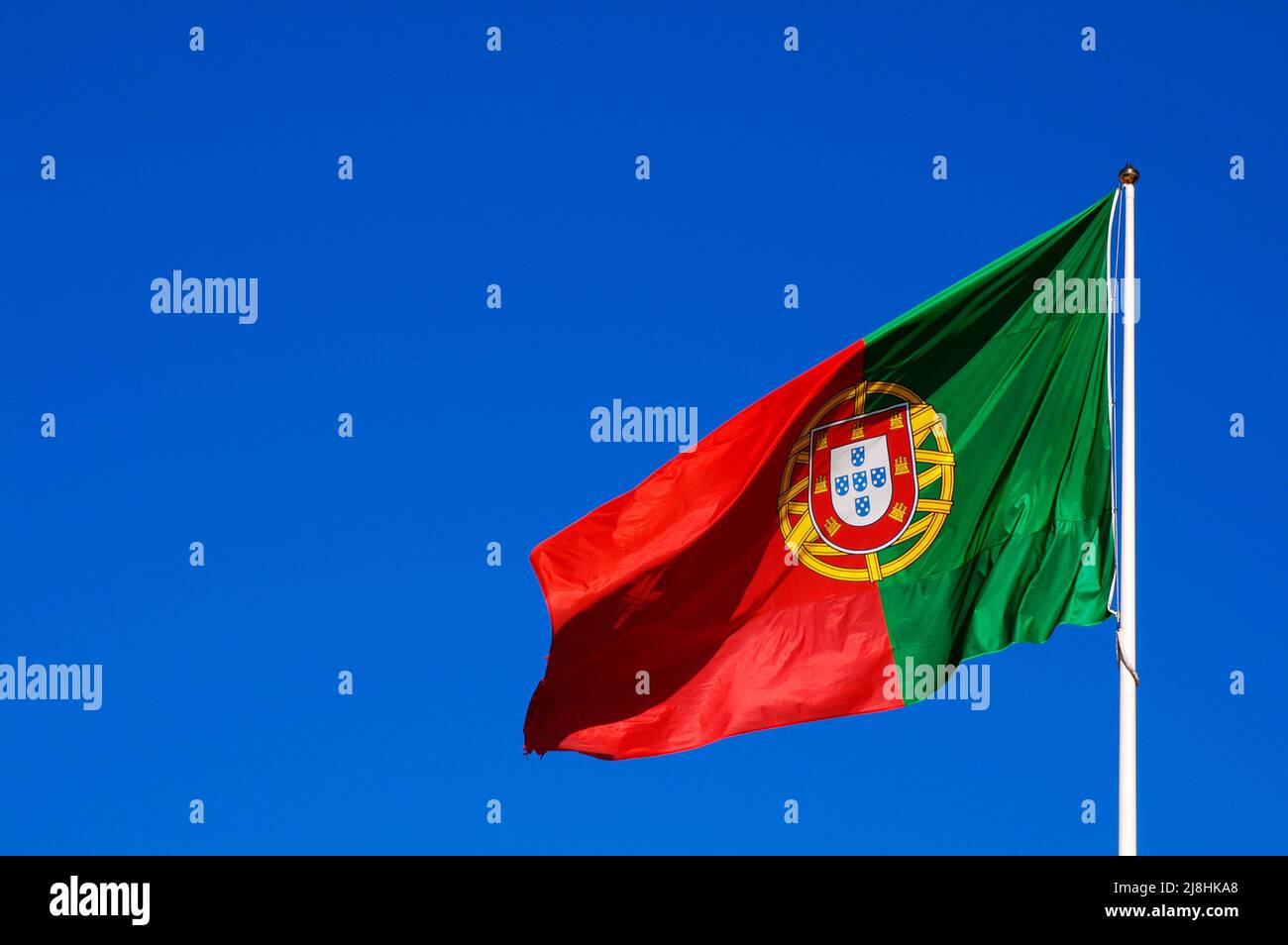 Flag of the republic of portugal hi-res stock photography and images ...