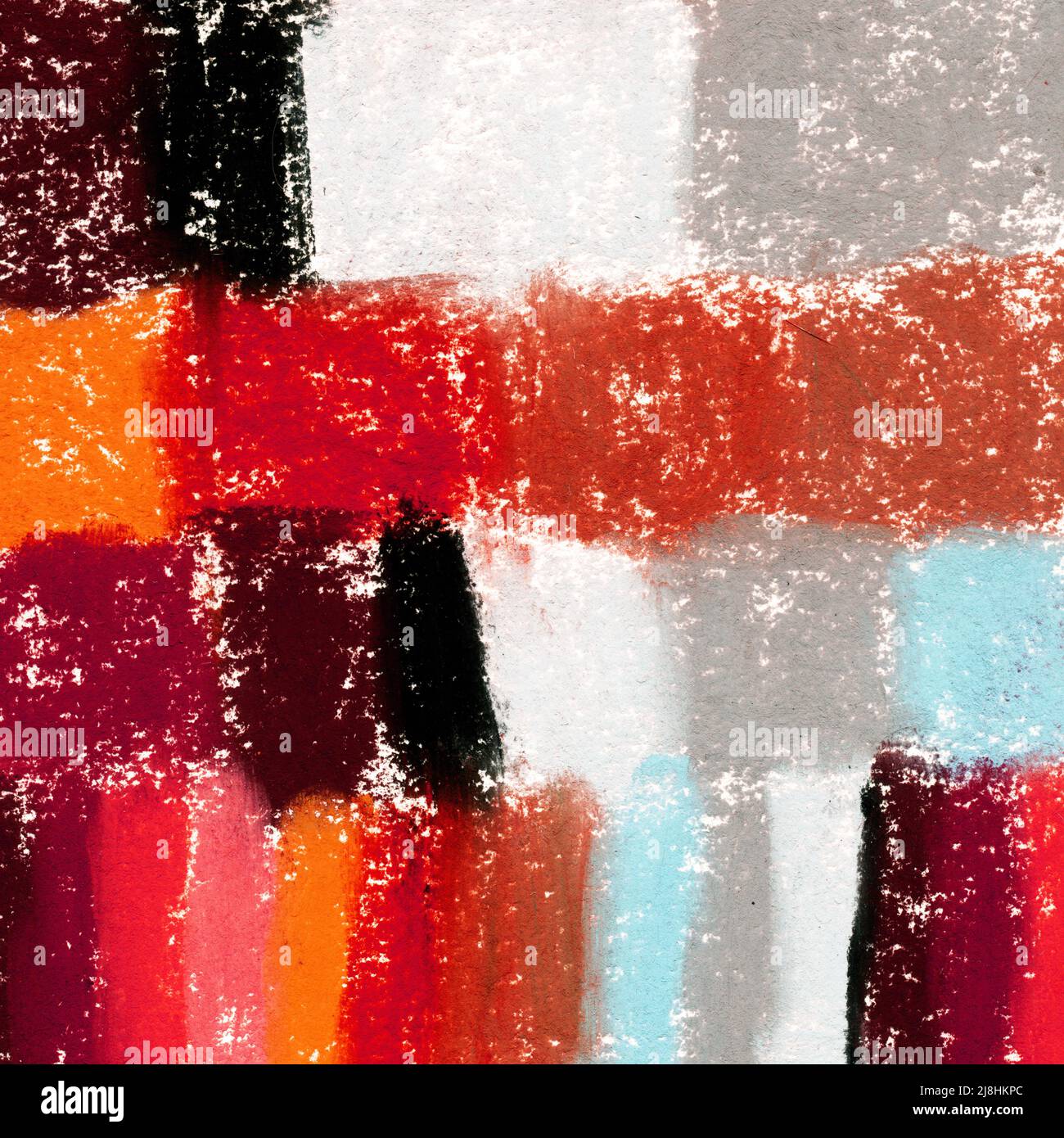 Checkered plaid background. Red brown blue white black hand drawn ...