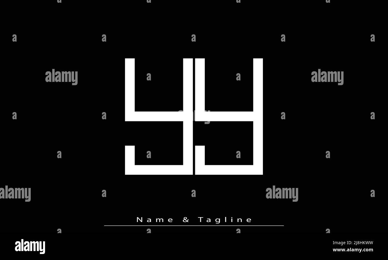 Alphabet letters Initials Monogram logo YY Stock Vector Image & Art - Alamy