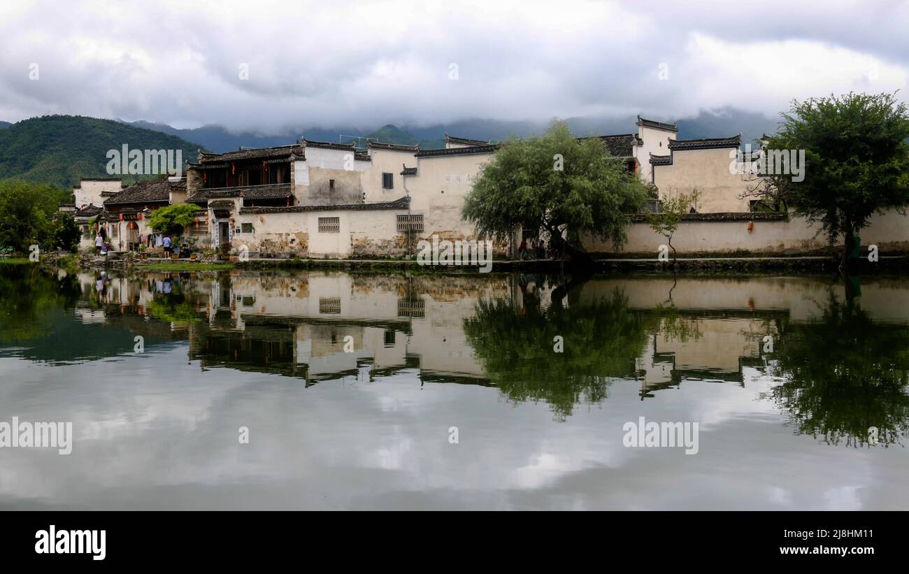 The ancient village of Hongcun in China Stock Photo - Alamy