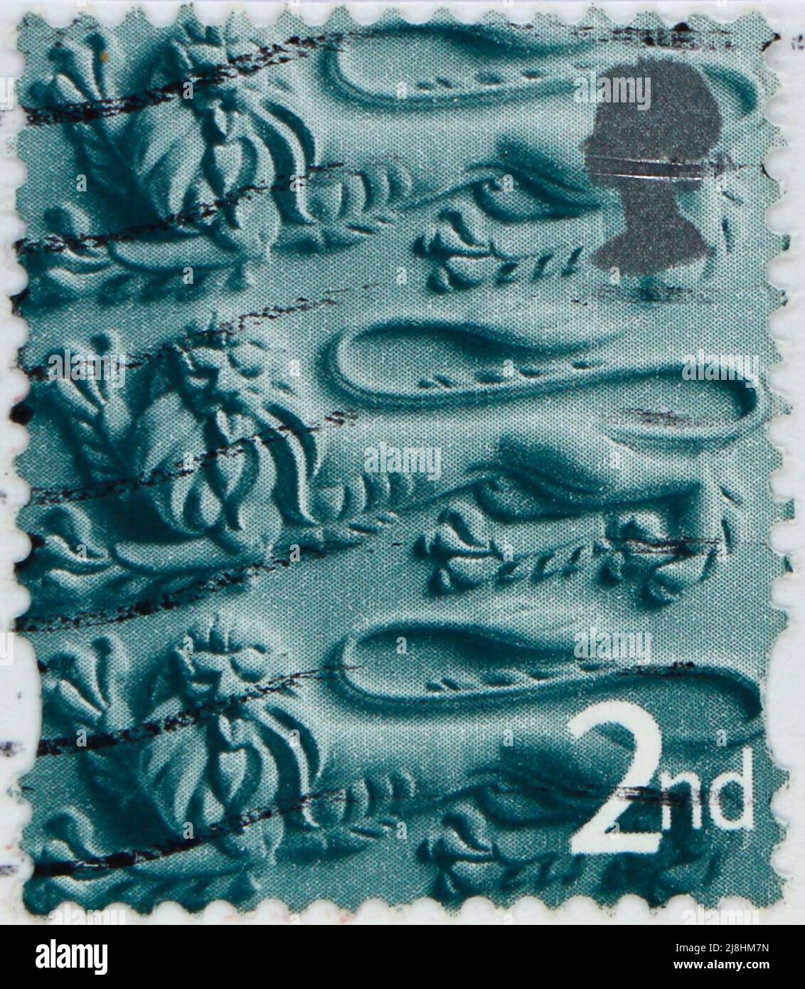 Photo of a British postage stamp from the Regional definitive series ...
