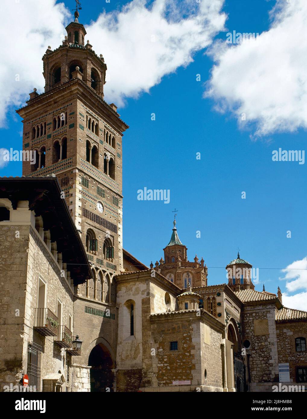 Spain, Aragon, Teruel. Cathedral of Santa Maria de Mediavilla. It was ...