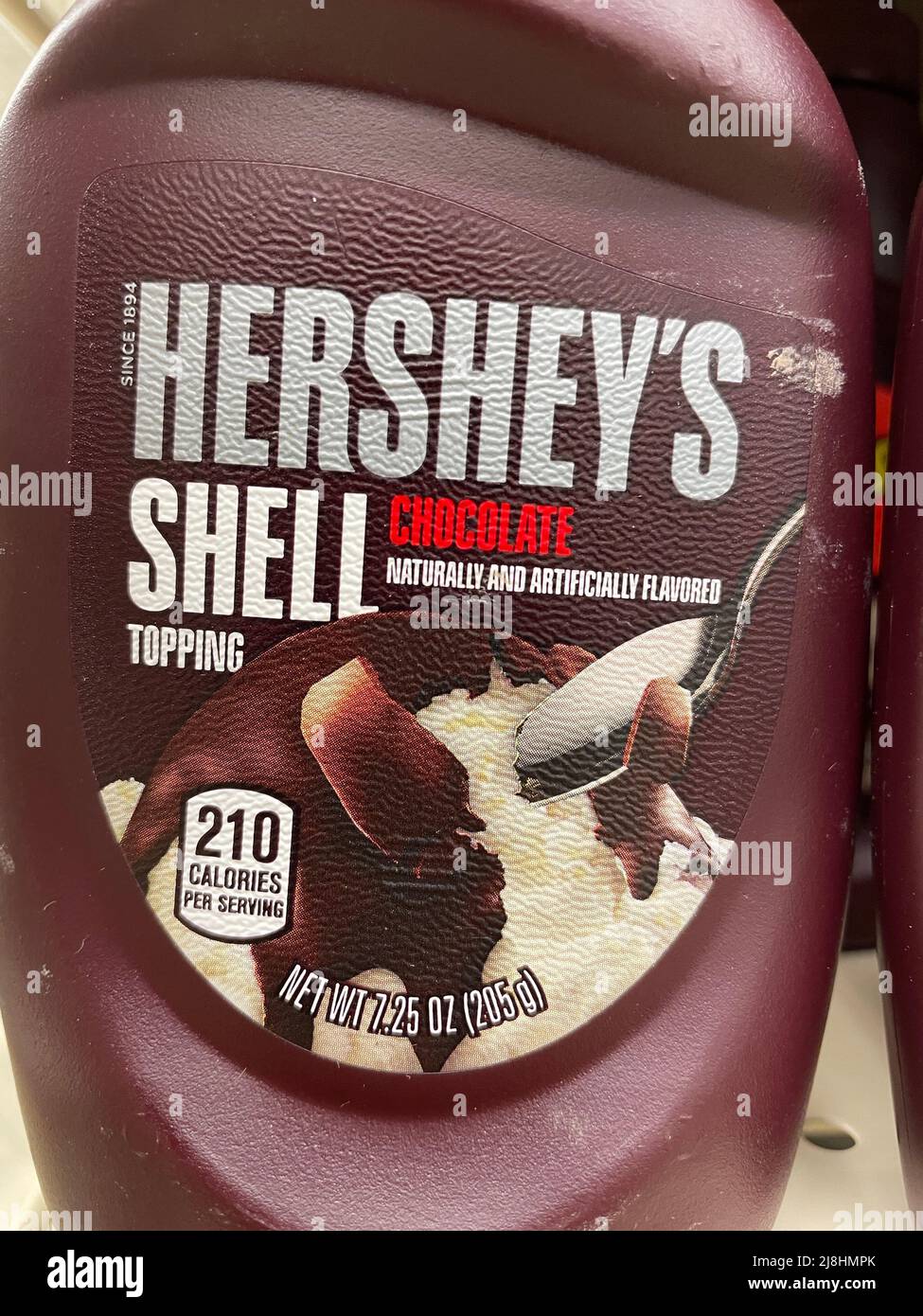 Grovetown, Ga USA - 12 15 21: Ice Cream toppings on a retail store ...