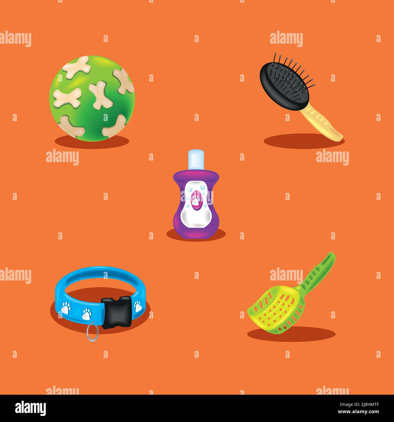 Dog stuff animals Stock Vector Images - Alamy