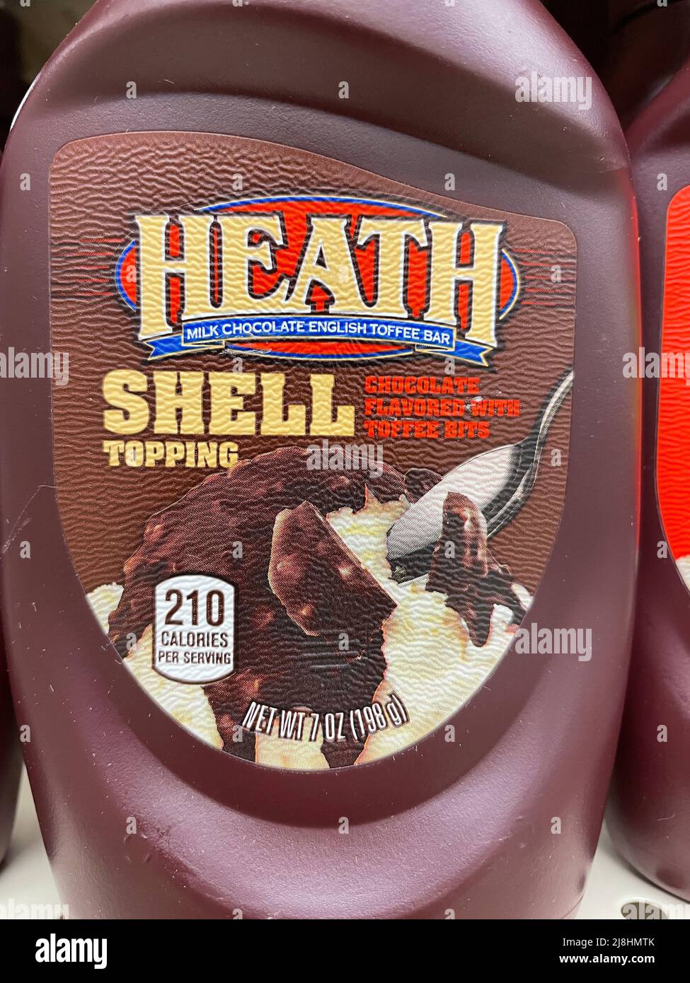 Grovetown, Ga USA - 12 15 21: Ice Cream toppings on a retail store ...