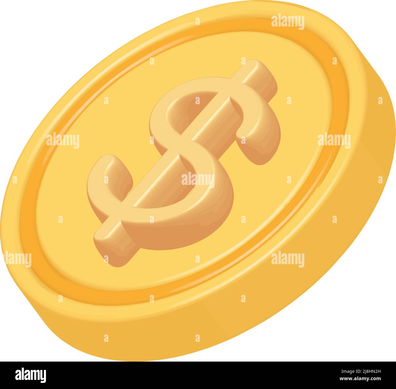 money coin icon Stock Vector Image & Art - Alamy