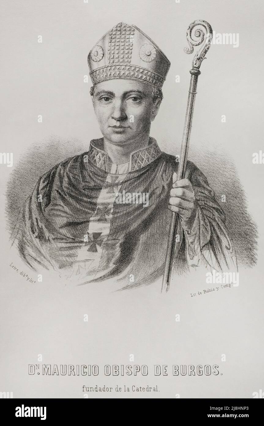 Don Mauricio (? -1238). Jurist and ecclesiastic, bishop of Burgos since ...