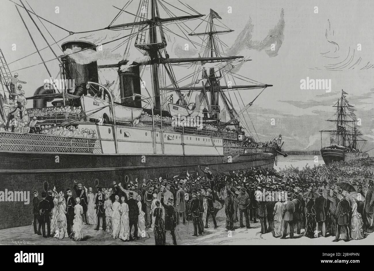 British military occupation of Egypt, 1882. England. London. July 30th ...