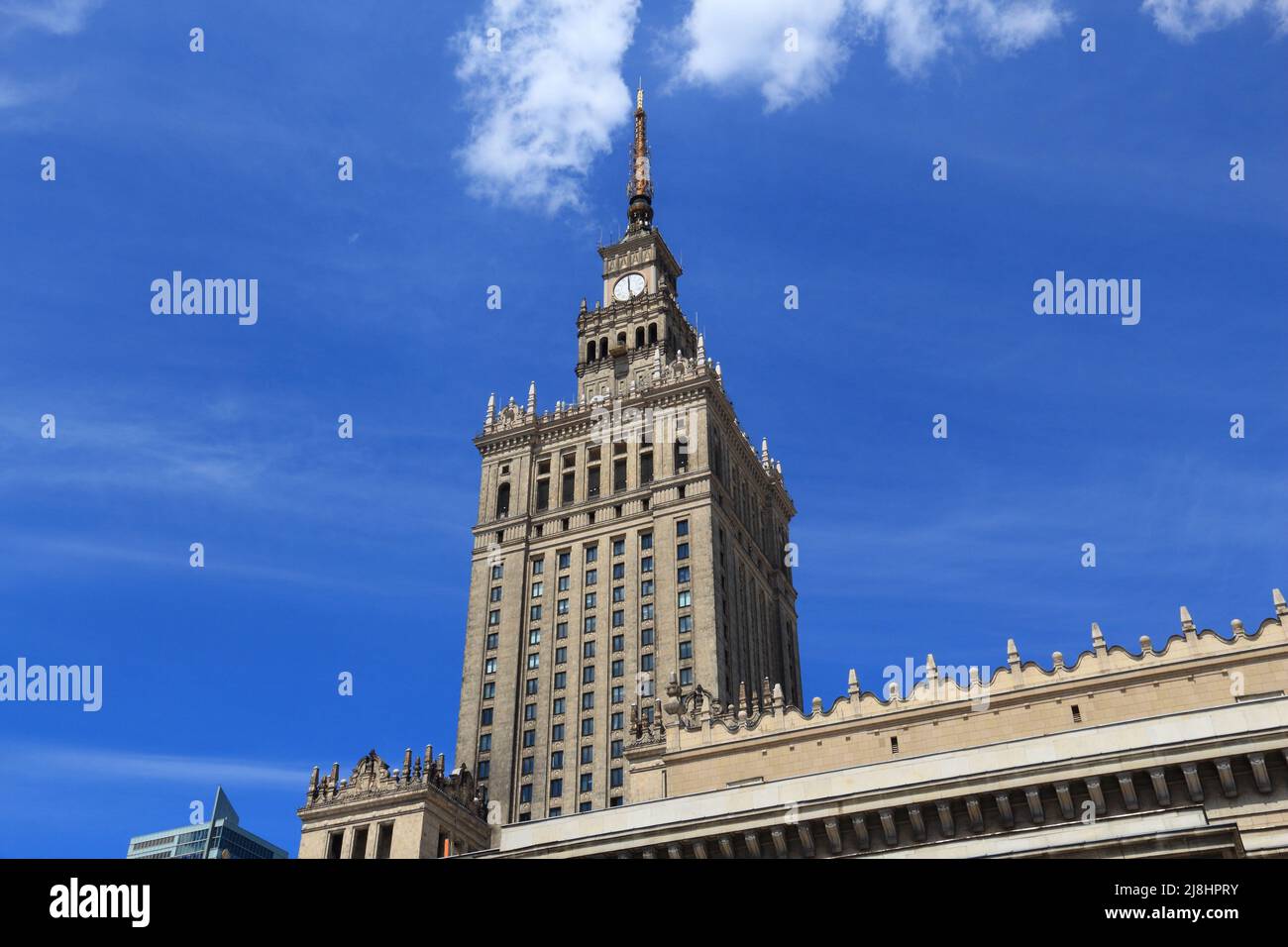 WARSAW, POLAND - JUNE 19, 2016: Palace of Culture and Science (Palac ...