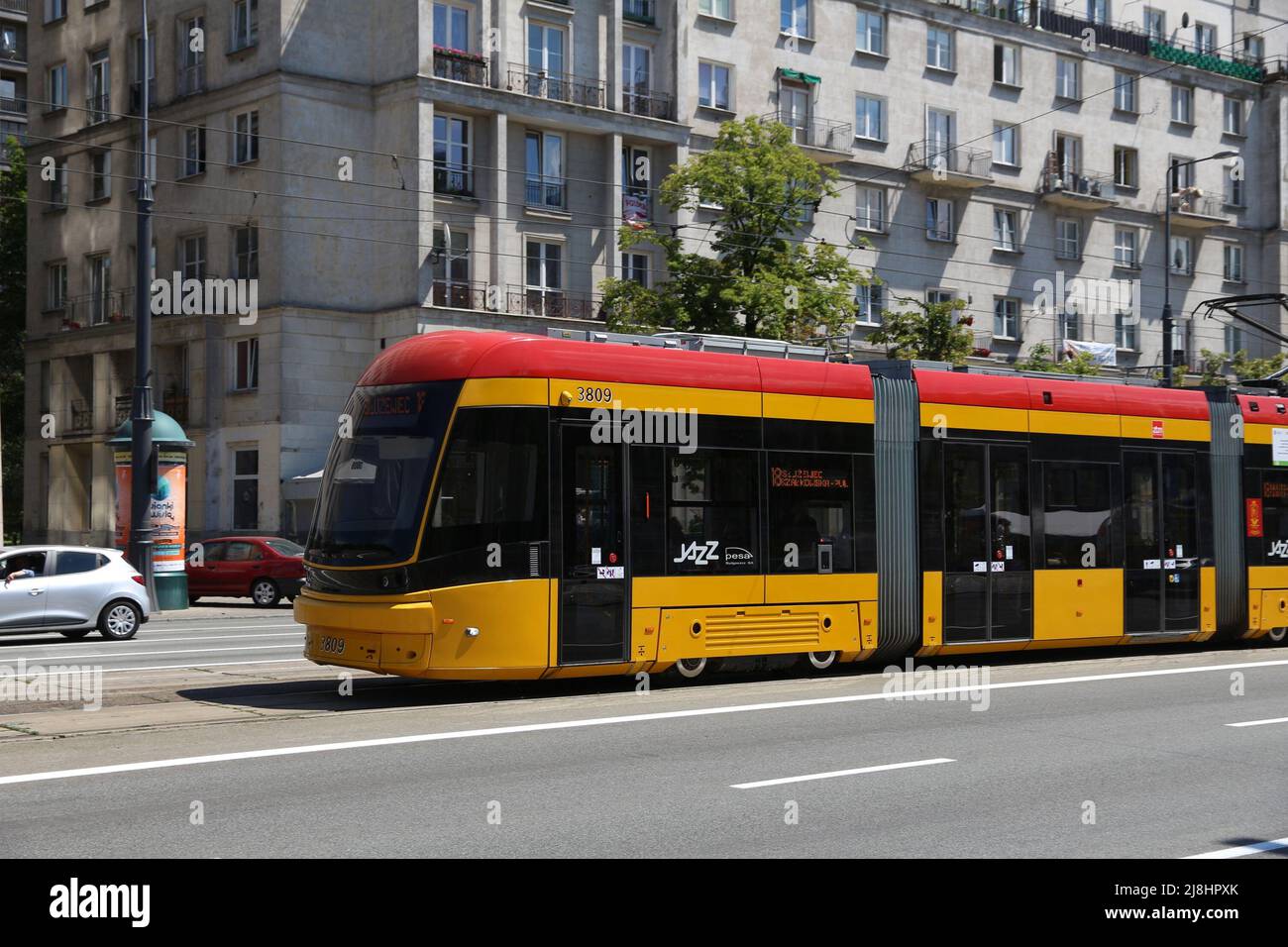 Polish trams hi-res stock photography and images - Alamy