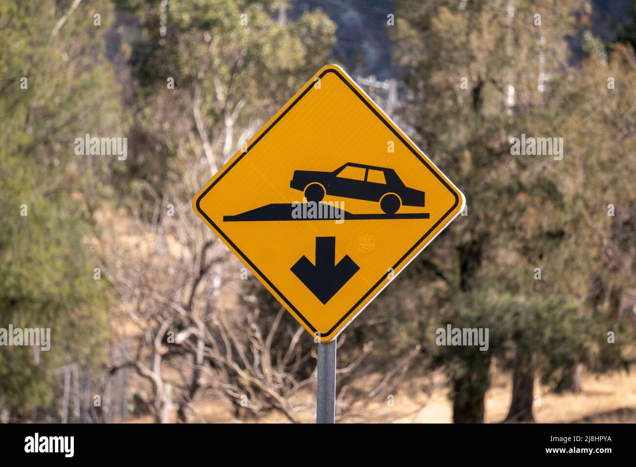 Topes speed bump sign in Guanajuato, Mexico Stock Photo - Alamy