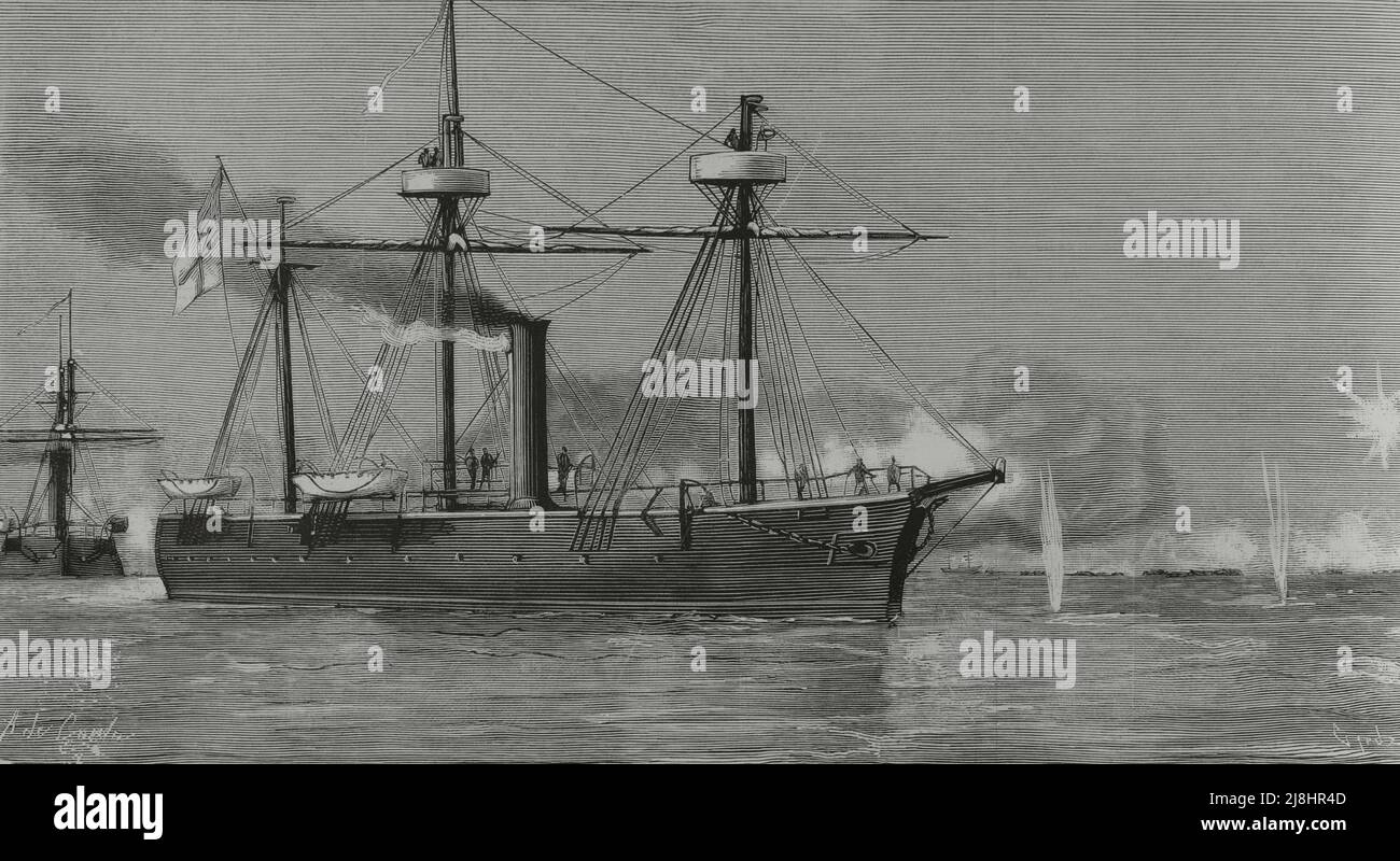 Intervention of the British army in Egypt, 1882. Events of Alexandria ...