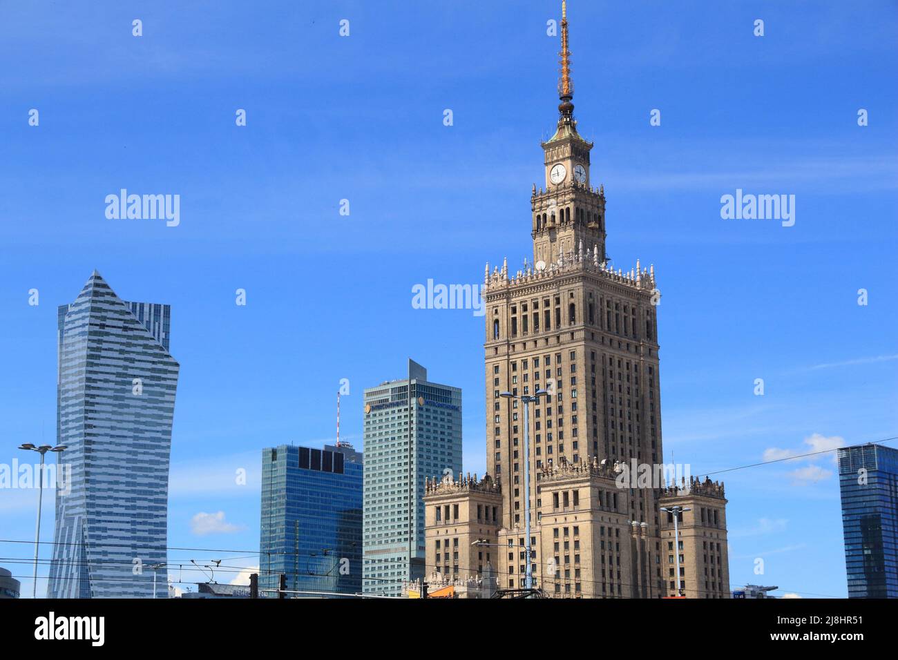 WARSAW, POLAND - JUNE 19, 2016: Palace of Culture and Science (Palac ...