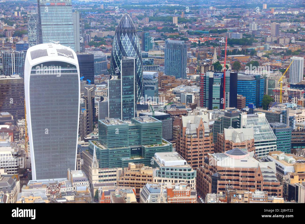City of London urban skyline. Office buildings in London UK Stock Photo ...