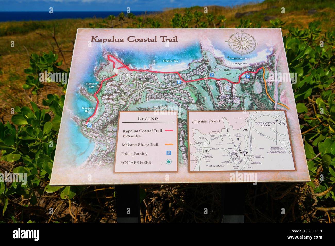 Kapalua Map