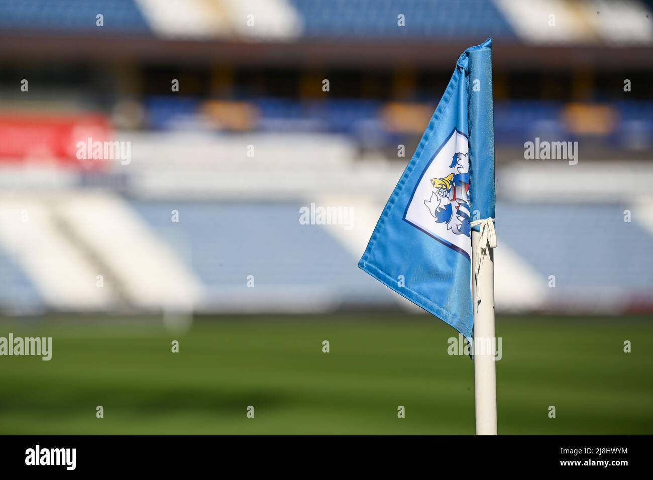 Football general view stadium corner flag hi-res stock photography and ...