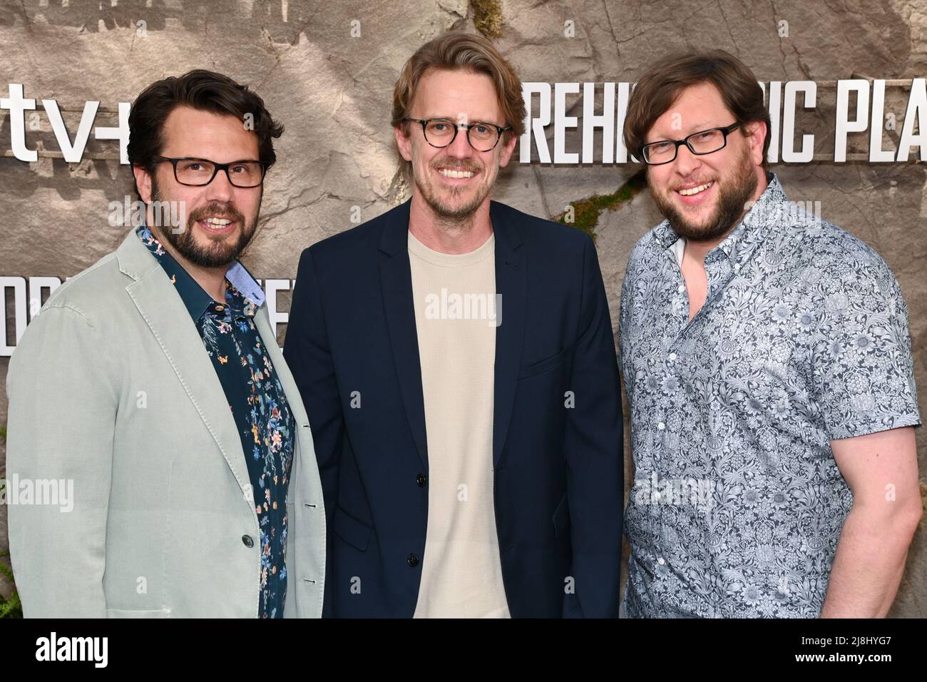 Los Angeles, California, 15 May 2022 - - (L-R) Adam Valdez, Andrew R ...