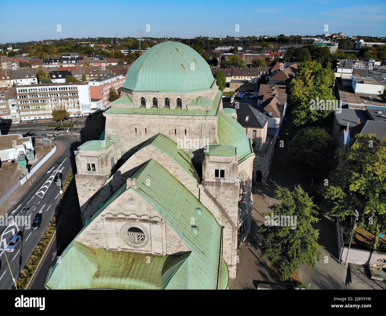 Essen aerial hi-res stock photography and images - Alamy