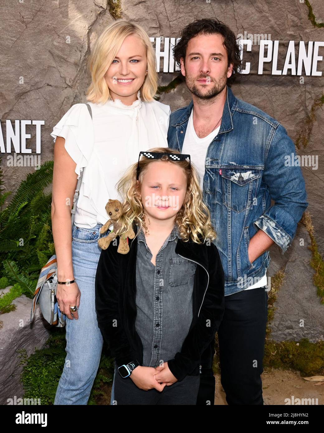 Los Angeles, California, 15 May 2022 - - (L-R) Malin Akerman, Sebastian ...