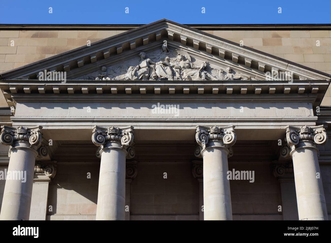Wuppertal city in Germany. Haus Der Jugend (House of the Youth ...