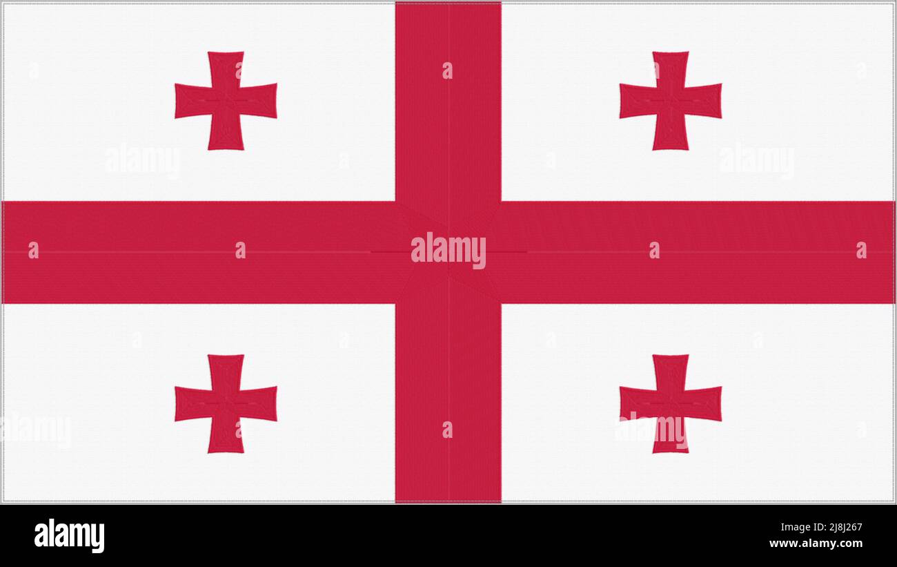 Georgia russia flag hi-res stock photography and images - Alamy