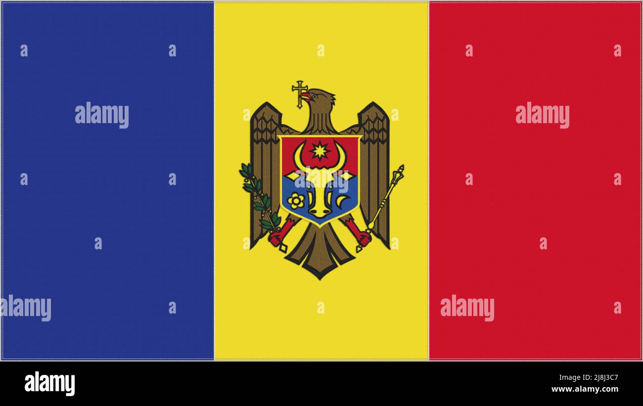 Flag of the republic of moldova hi-res stock photography and images - Alamy