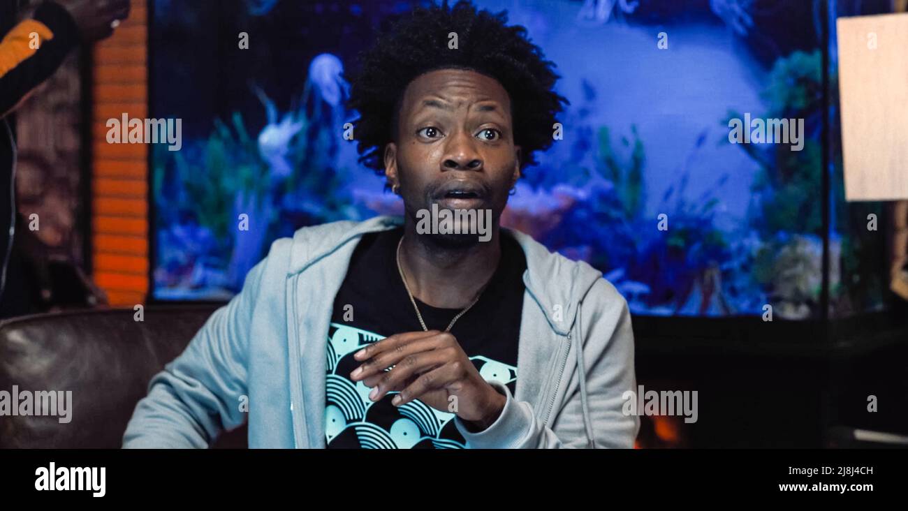 USA. Patrick Lamont Jr. in (C)Amazon Studios new film : Emergency ( 2022 ). Plot: Ready for a ...