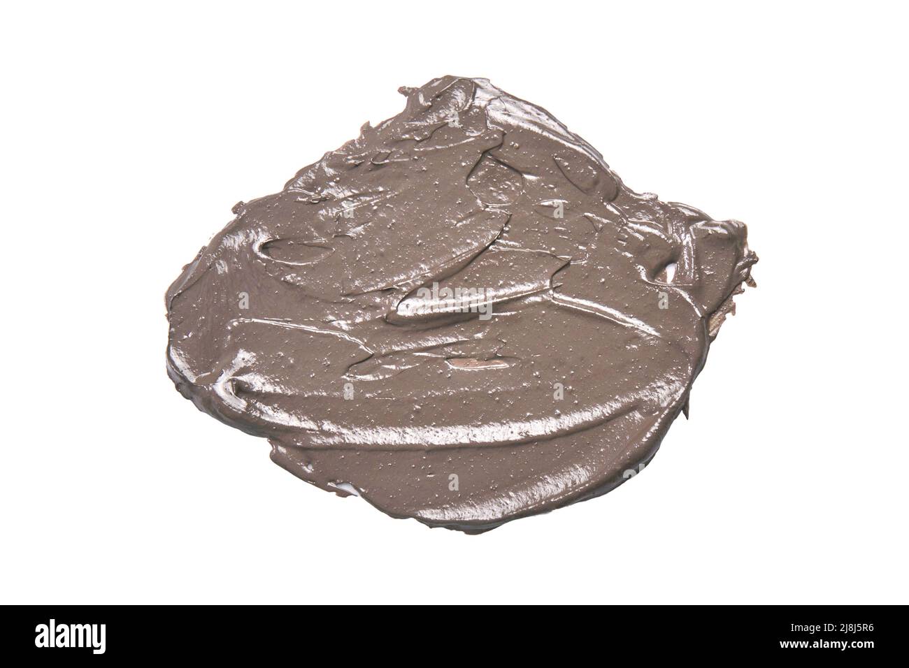 Face mud scrub smear texture. Cream skincare cosmetic. Organic stroke ...