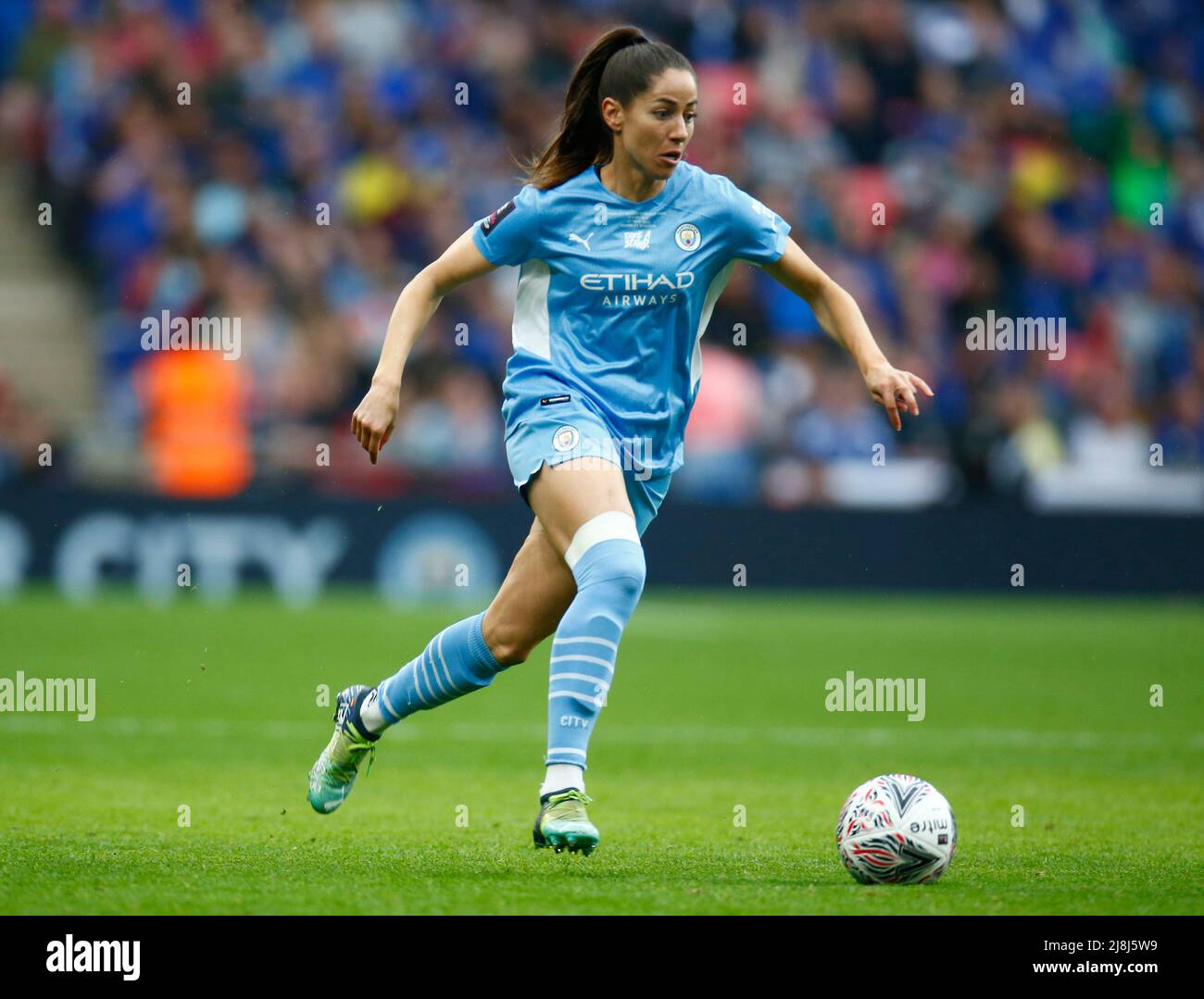 LONDON, ENGLAND - MAY 15:Vicky Losada of Manchester City WFC during ...