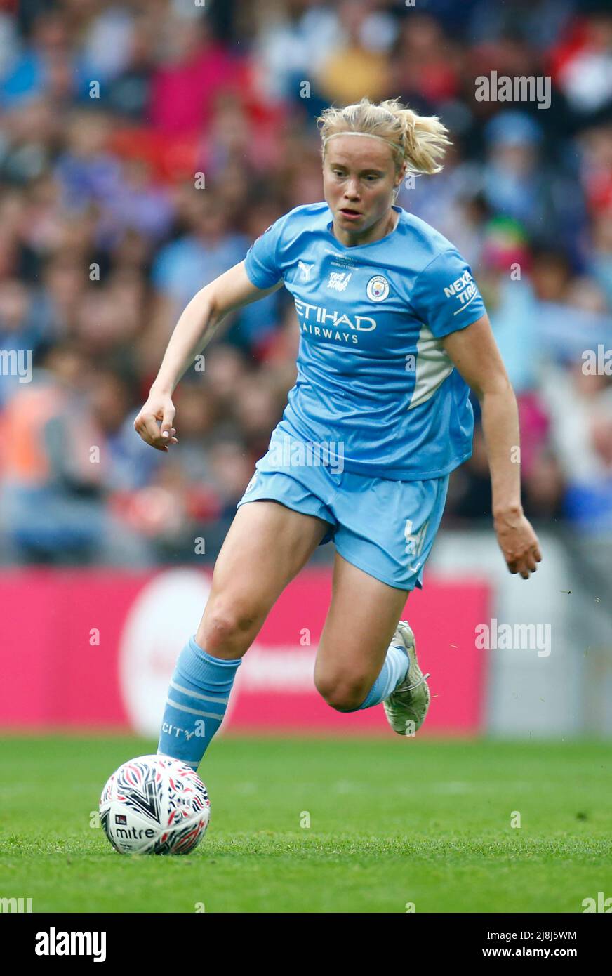 LONDON, ENGLAND - MAY 15:Julie Blakstad of Manchester City WFC during ...