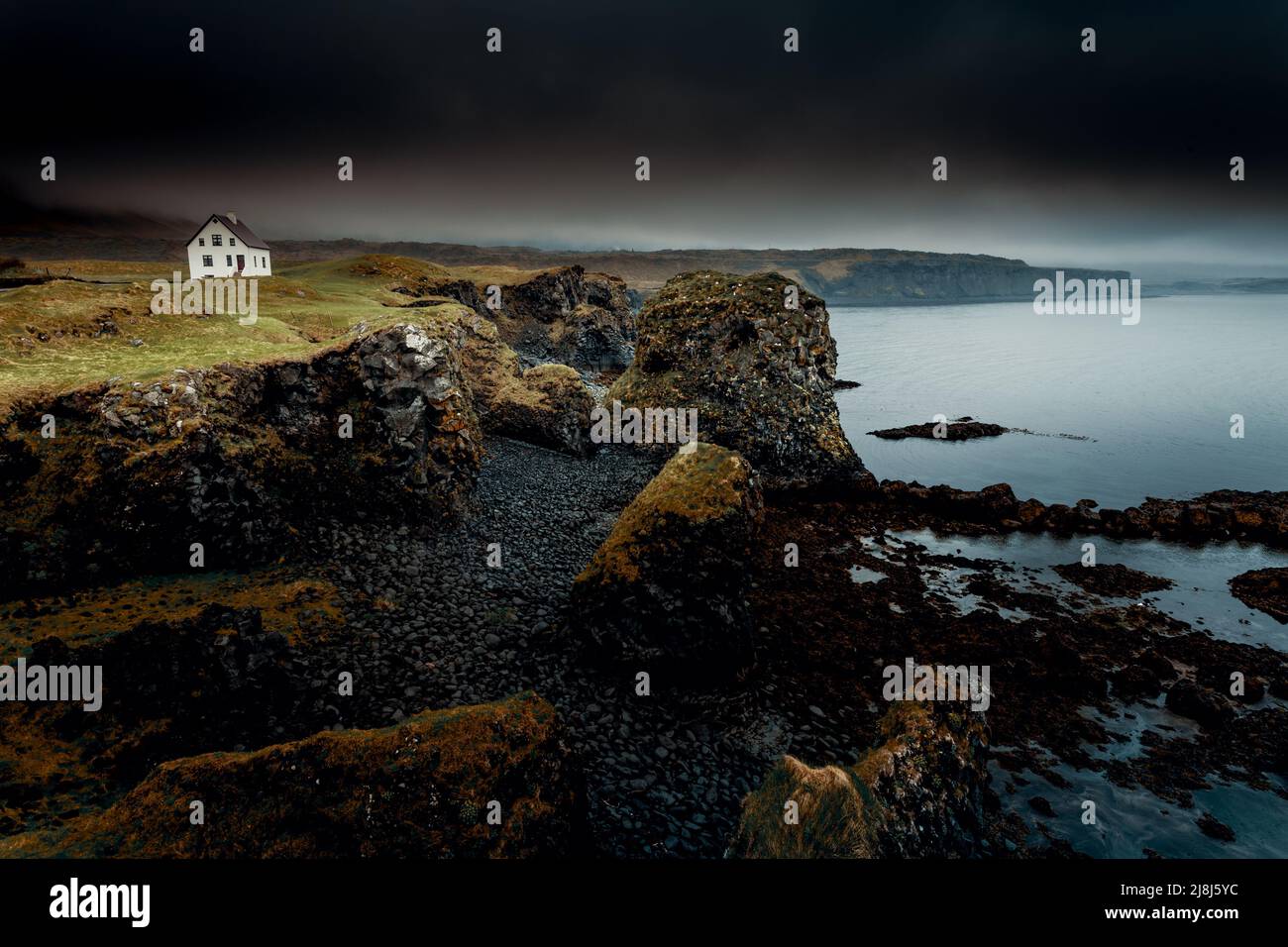 The beautiful view of Arnarstapi in Iceland9 Stock Photo - Alamy